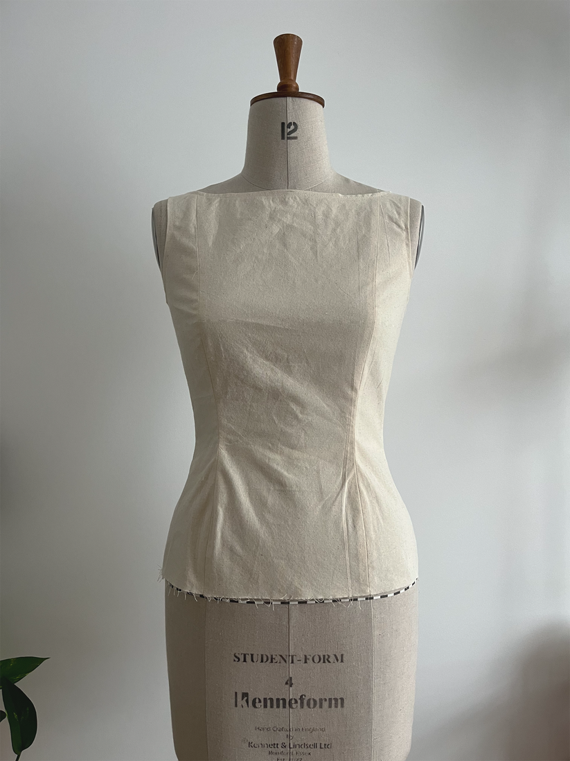 FB001 Boat Neck Bodice - PDF SEWING PATTERN – Mina Zhao Patterns