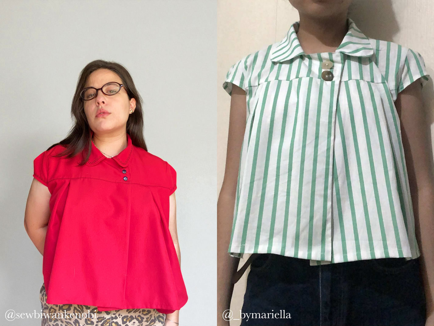 Isabel Top | Size UK4-22 US0-18 | PDF SEWING PATTERN (Video) – Mina ...